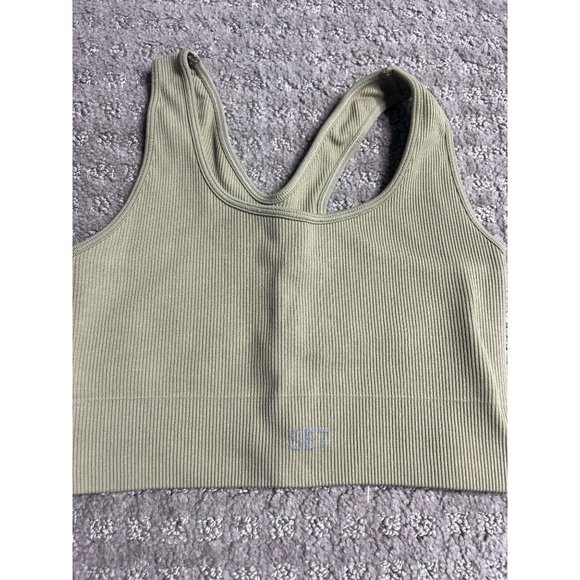 SET Active | Tops | Set Active By Mc Maddie Box Bra In Sea Grass Xs ...